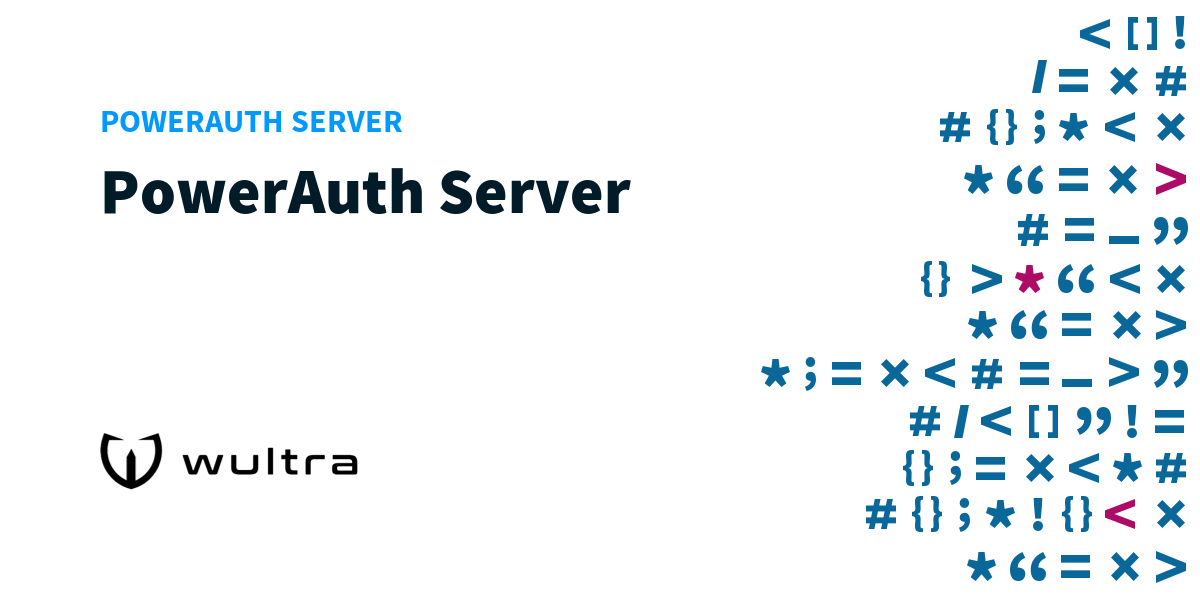 PowerAuth Server | Wultra Developer Portal